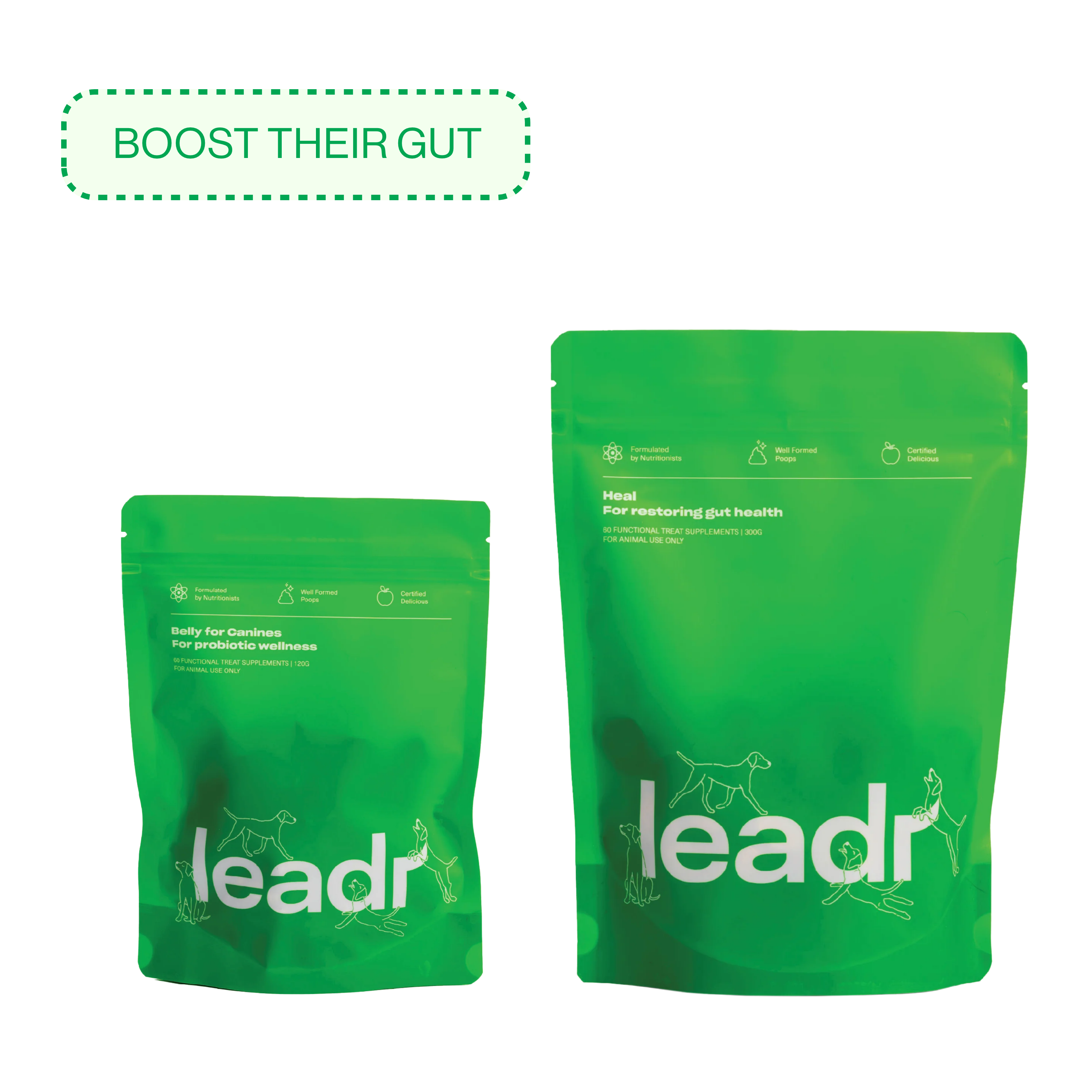 The Optimal Gut Pack – Leadr Pet